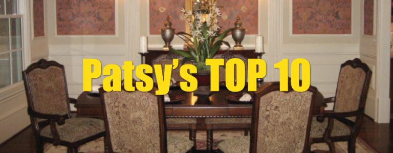 Patsy's Top 10 Reasons for Home Staging