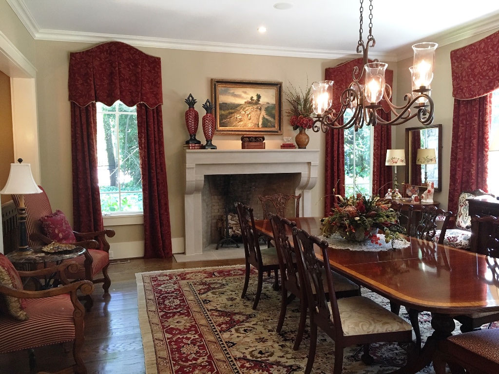 Kathy's Dining Room - Patsy Overton Interiors